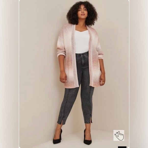 torrid | Tops | Torrid Chunky Cardigan Open Front Sweater Size 3 New ...